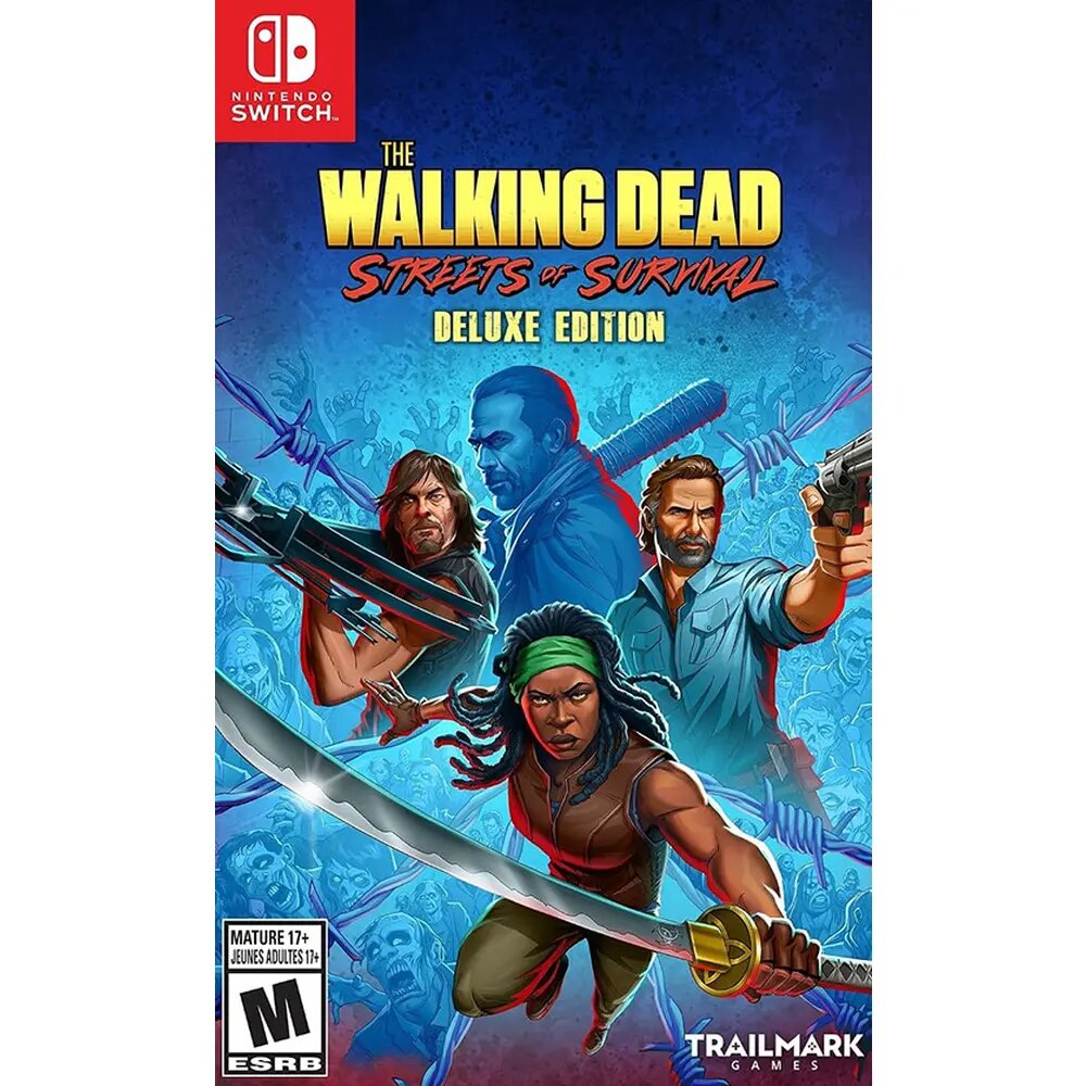 Игра The Walking Dead: Streets of Survival Deluxe Edition (Nintendo Switch) Odaclick Game Studio Картридж 16+
