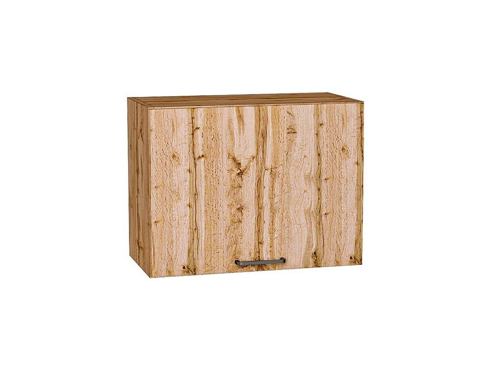 VVT Шкаф верхний горизонтальный Флэт Дуб Вотан, Wotan Oak 2S, 460, 600 В*Ш*Г 458*600*318, фасад ЛДСП Wotan Oak 2S, корпус Дуб Вотан Wotan Oak 2S