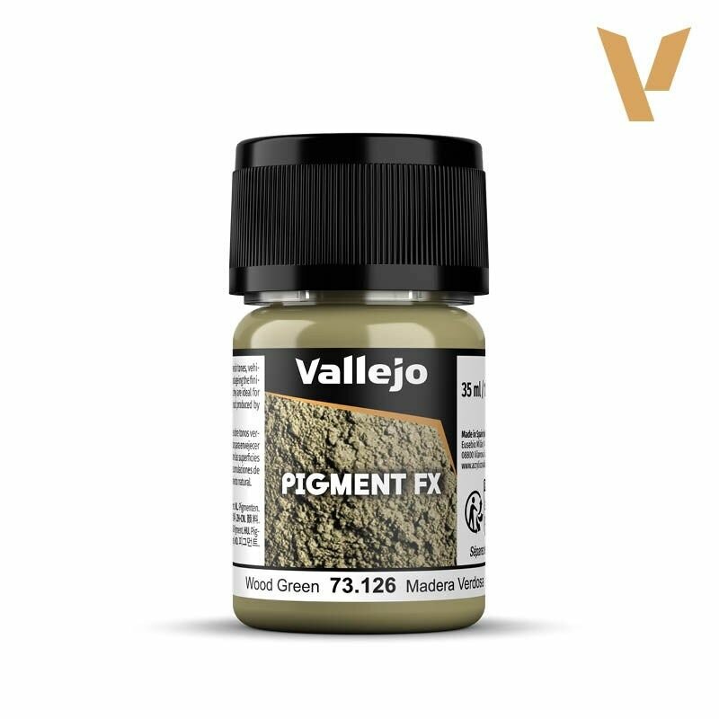 Краска для моделизма Pigment FX - Wood Green Vallejo 73126