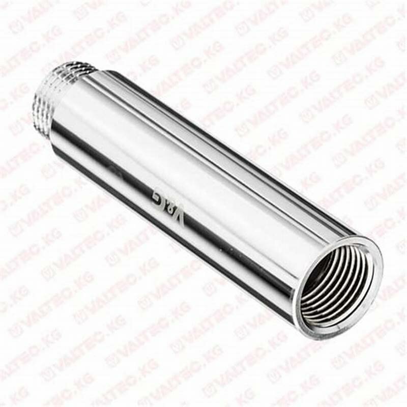 Удлинитель хромированный внутренняя/наружная V&G, 1/2" × 10 мм
