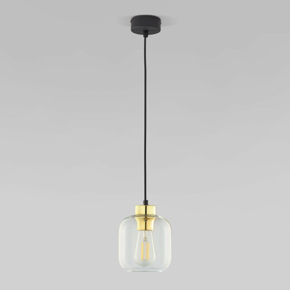 Подвесной светильник со стеклянным плафоном TK Lighting 6695 / подвесной светильник / Marco.