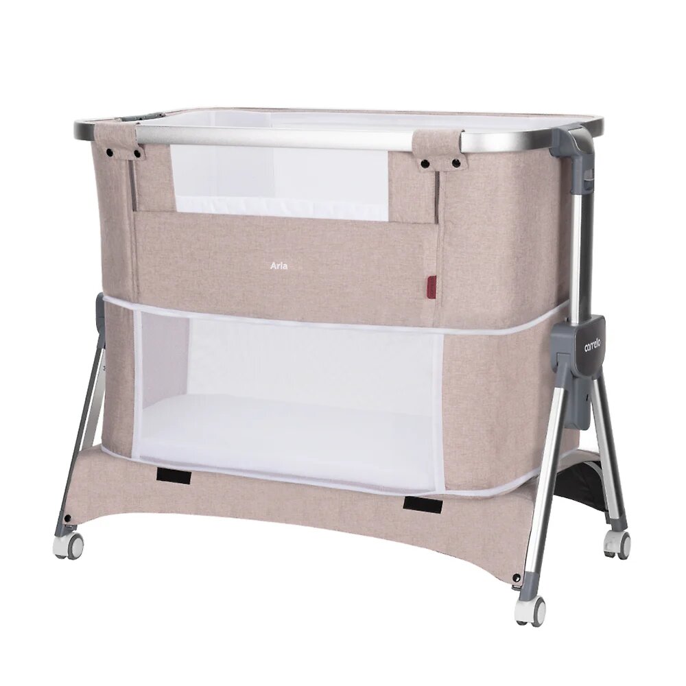 Детская кроватка Carrello Aria, цвет Cream Beige (Бежевый), артикул производителя CRL-16401