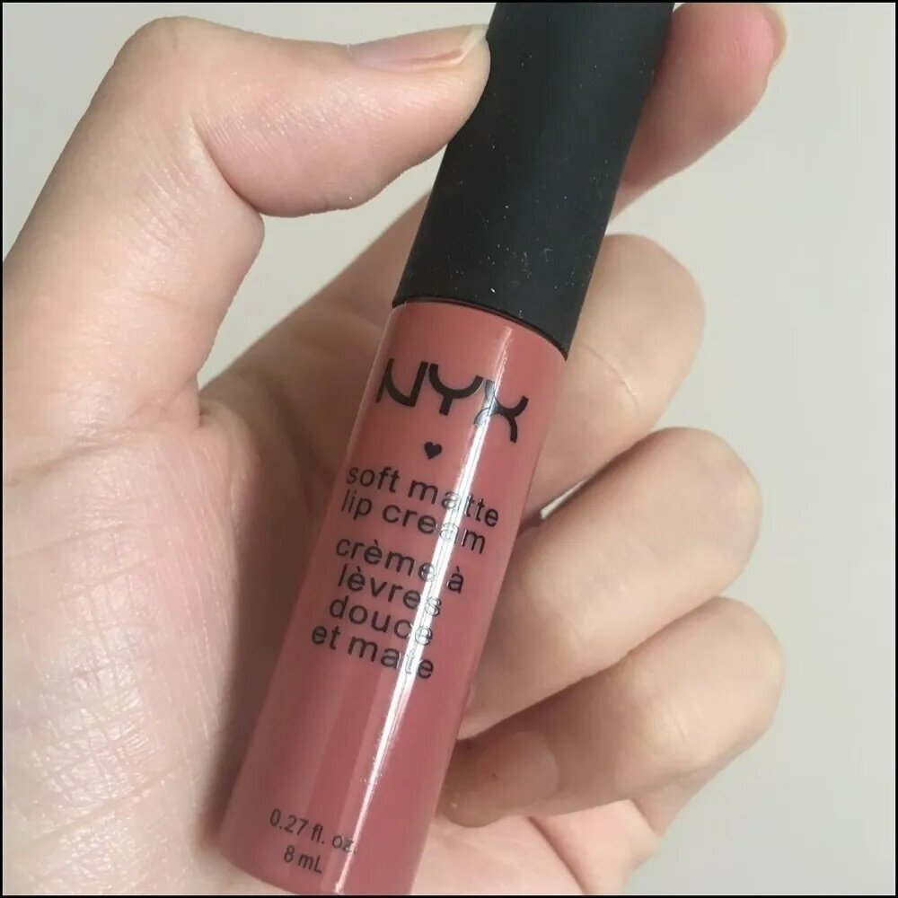 Кремовая помада Soft Matte Lip Cream от NYX Professional Makeup, популярный матовый финиш