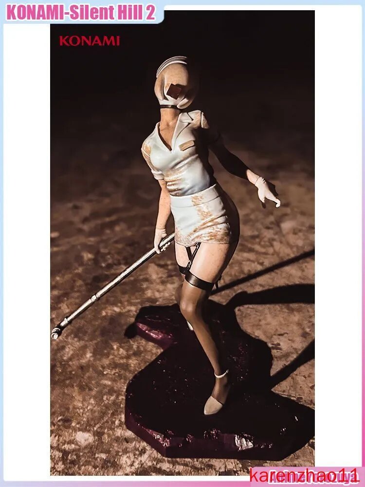 Фигурка KONAMI-Silent Hill 2/Пузыреголовая медсестра,220mm