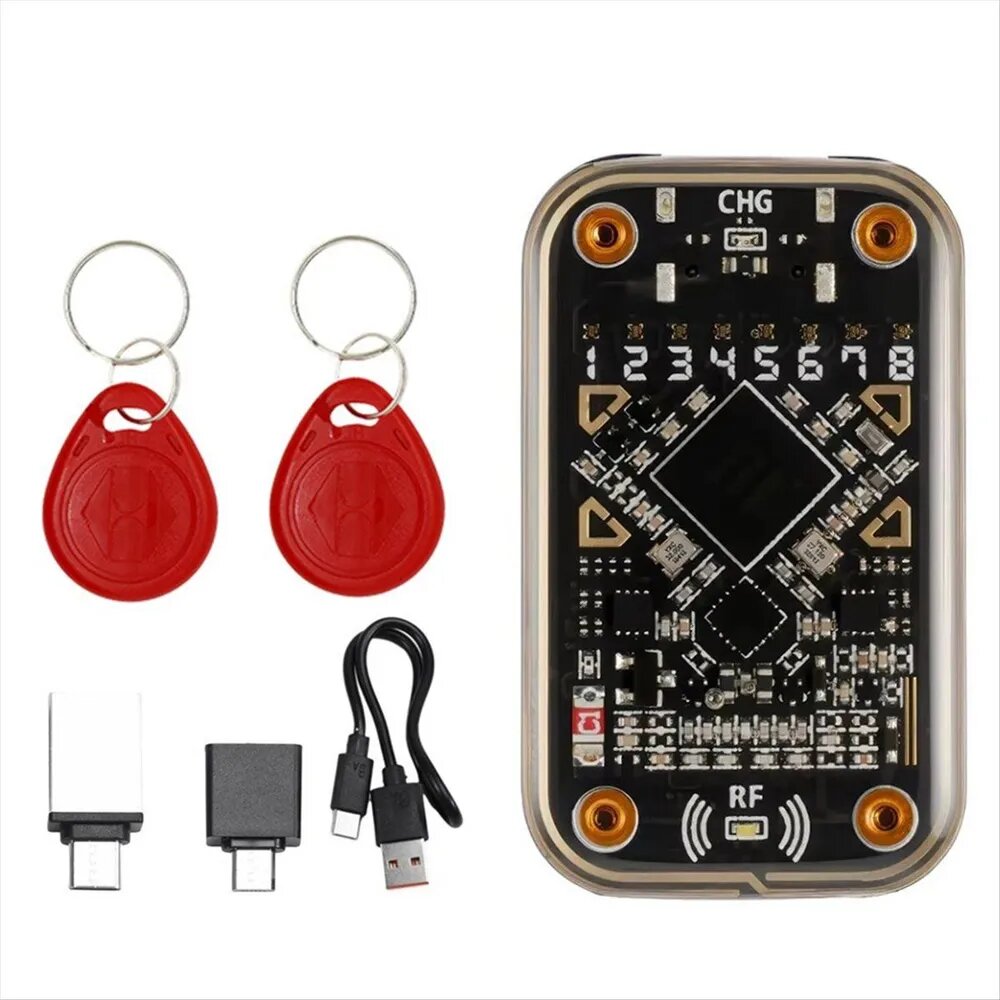 (C W M V) Считыватель Смарт-Чипов RFID+Эмулятор Смарт-Карт-Брелоков 2x8268