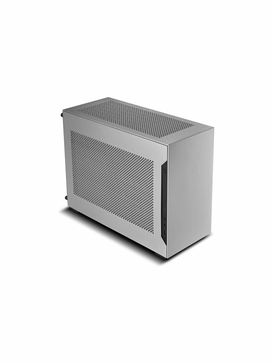 Корпус Lian-Li A4H2OA5 серебристый без БП miniITX 1xUSB3.0 audio