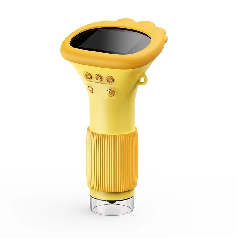 Детский портативный микроскоп INSKAM 500-1500х Yellow With Card1