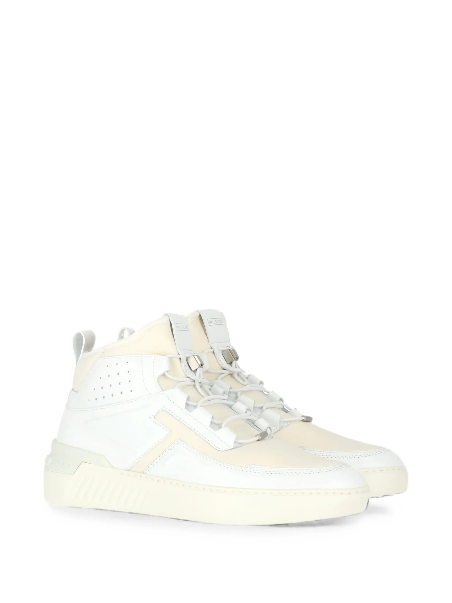 Кроссовки Tod's Panelled high-top sneakers, размер 8 — фото 1