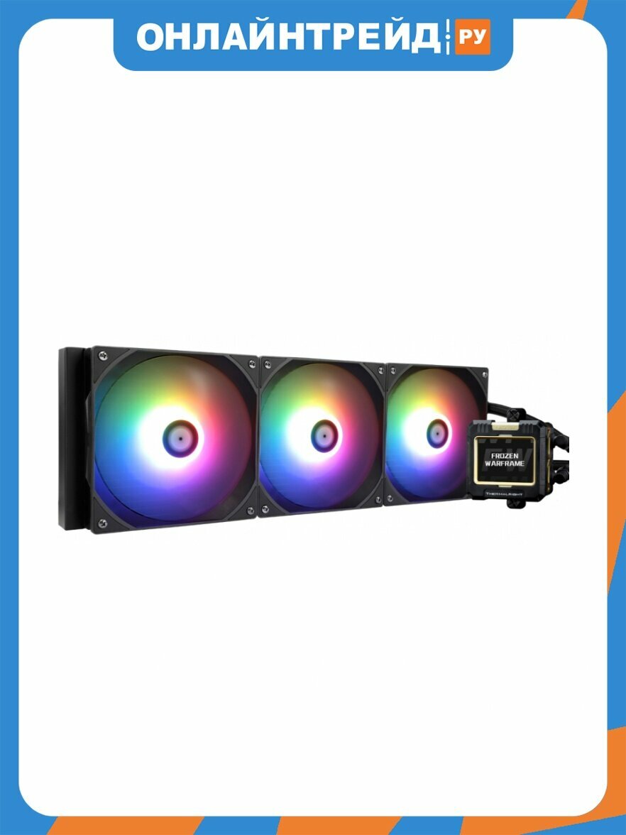 СВО для процессора Thermalright Frozen Warframe 420 BLACK ARGB (F-WFRAME-420-BL-ARGB)