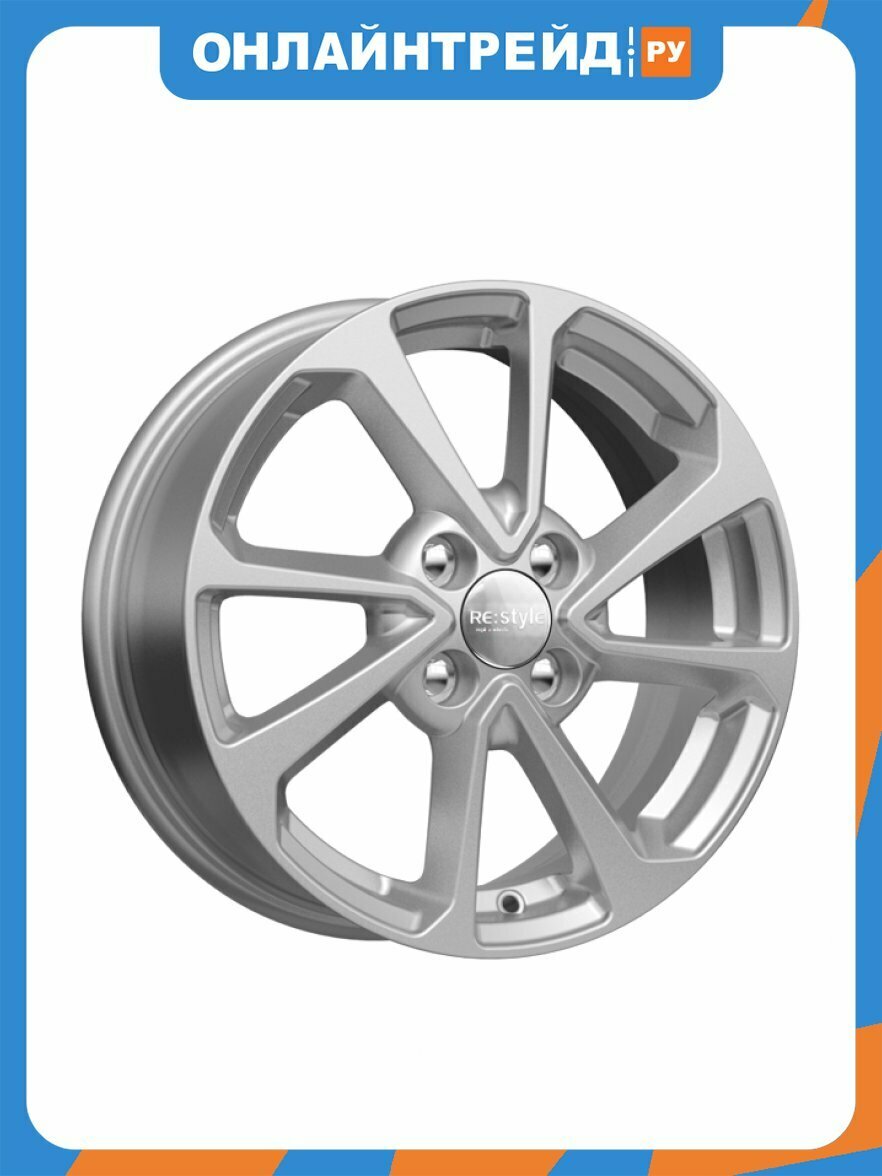 Диск K&k КС861 6x15/4x100 D54.1 ET46 сильвер