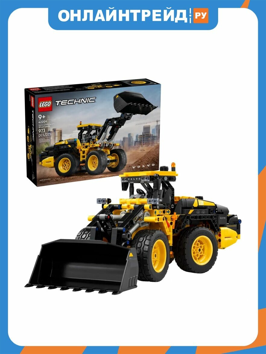 Конструктор Lego Technic 42209 Электрический колесный погрузчик Volvo L120