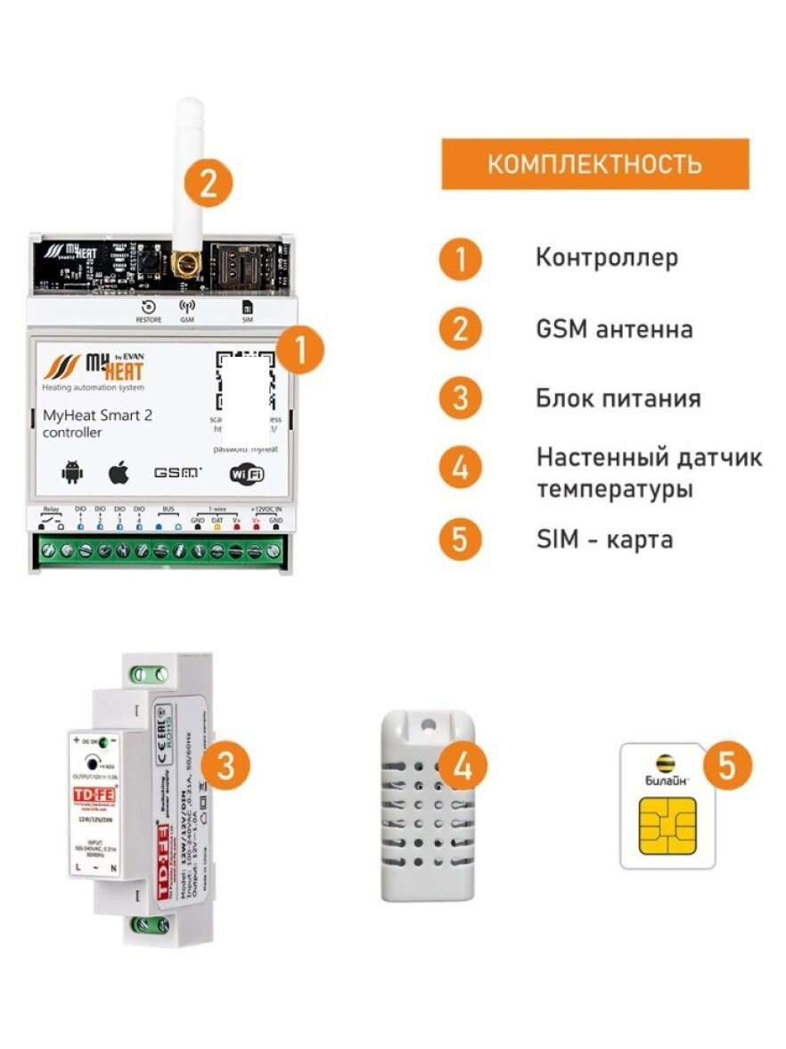 Контроллер Myheat SMART 2 — фото 1