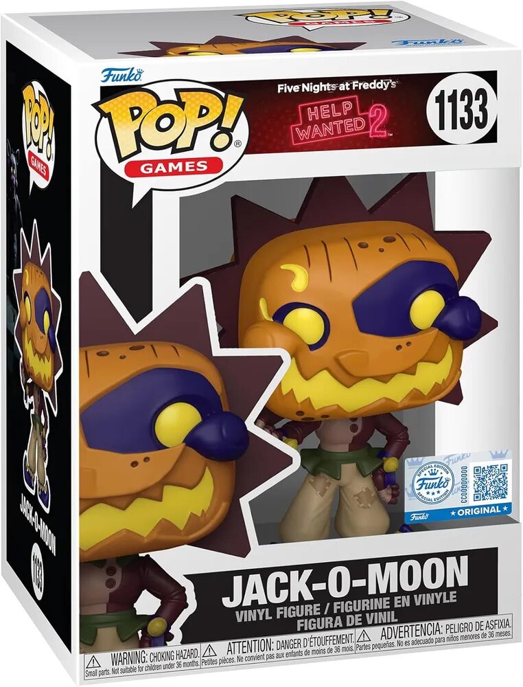Фигурка Funko POP! Games Five Nights at Freddy's Help Wanted 2 Jack-O-Moon (1133) 88555