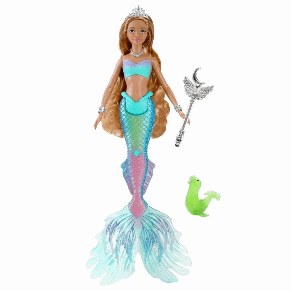 Кукла-русалка Mattel, 32 см, Style 7, светящаяся