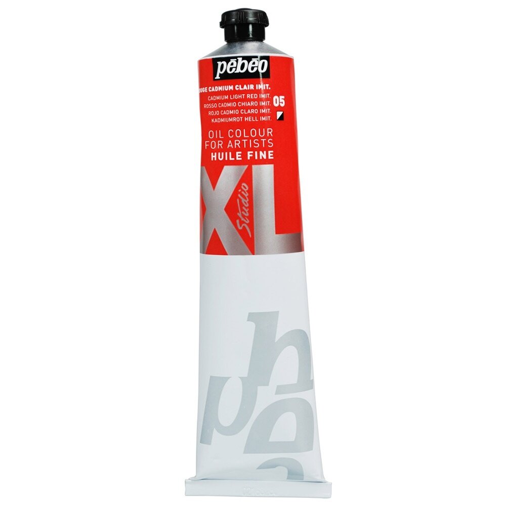 Краска масляная Pebeo XL, 200 мл, кадмий светло-красный