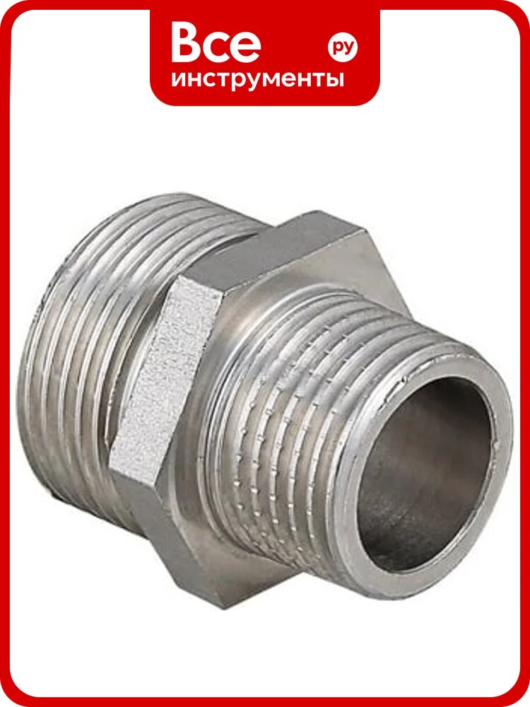 Переходной ниппель 1-1/2х1-1/4 нар.-нар. Valtec VTr.580. N.0807