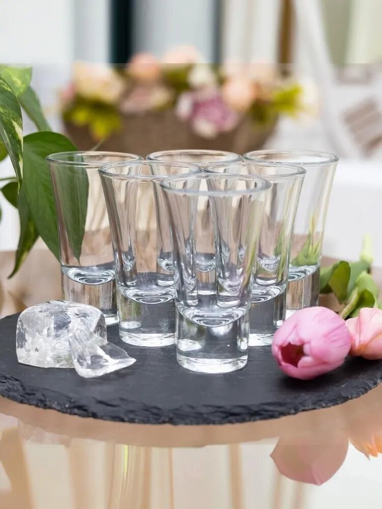 Набор стопок Pasabahce "Boston Shots" для водки, ликера, настойки, 60 мл, стекло, 6 шт