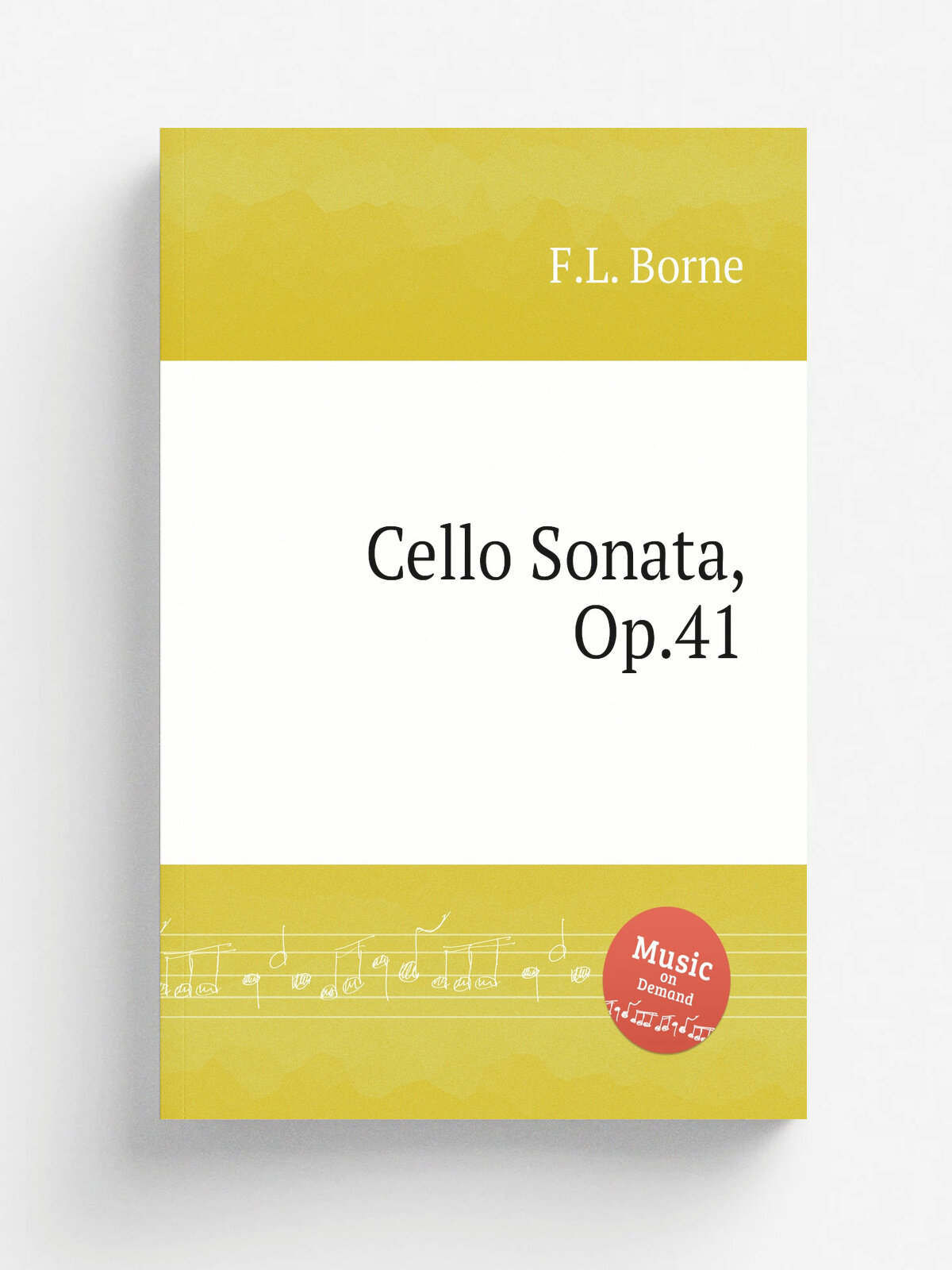 Cello Sonata, Op.41 | F.L. Borne | Репринт