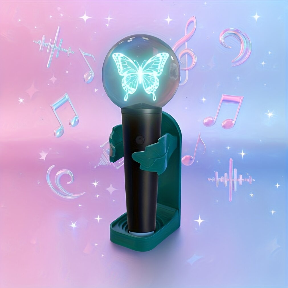 Регулируемая подставка для лайтстиков Kpop, держатель-стенд для хранения, универсальная, зеленый цвет