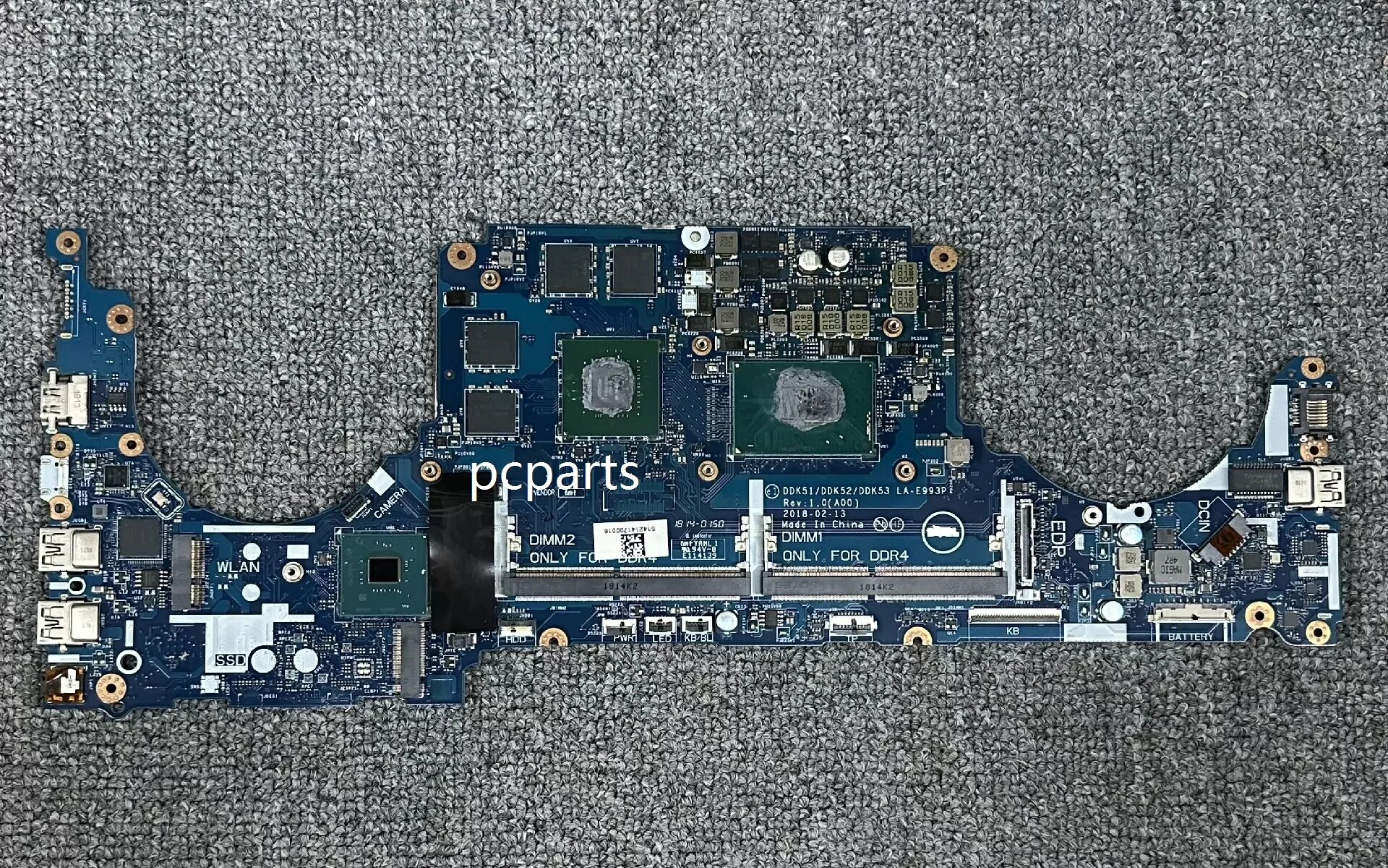 Система охлаждения для материнской платы Dell G5 5587 I5-8300H