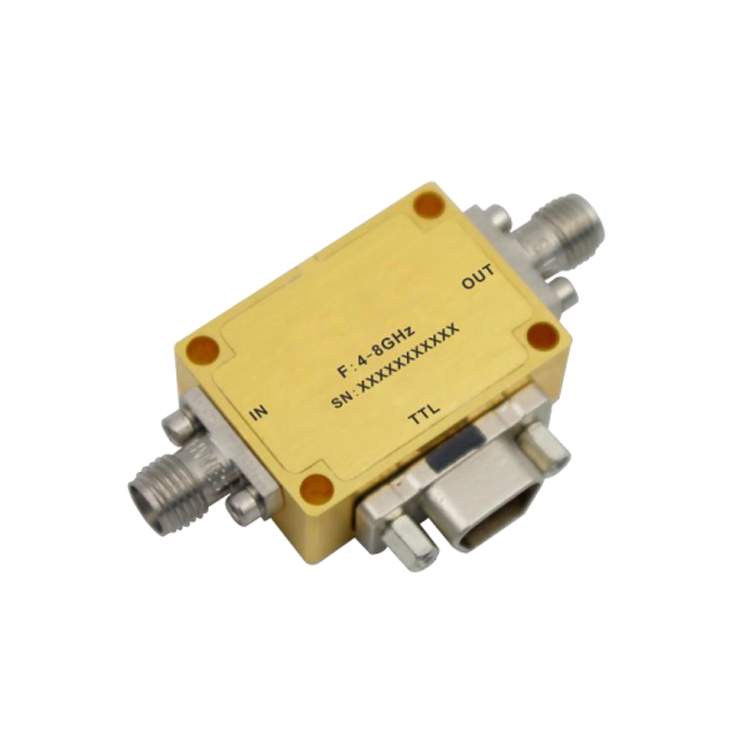 Voltage Control Phase Shifter 4GHz - 8GHz . ODP0604000800A