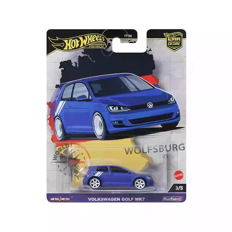 Hot Wheels Garden Avenue Golf Car Set 1:64 Масштабная модель из цинка для детей