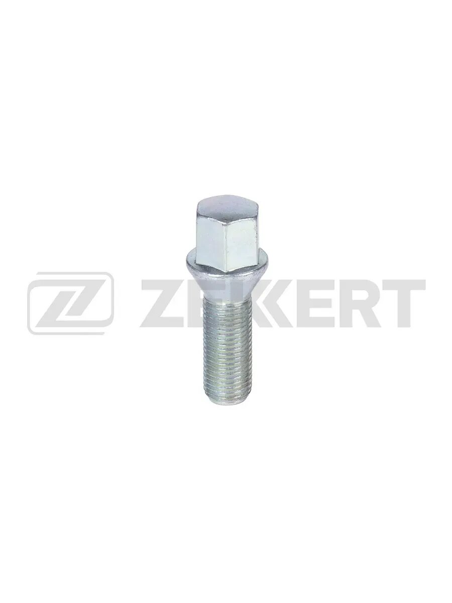 Болт колеса М14x15x33 цинк конус ключ 17