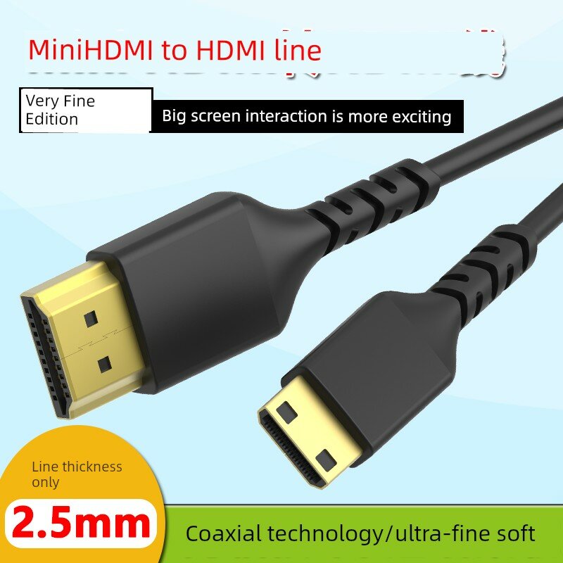 0.5 м HDMI кабель A-тип к C-типу, версия HDMI 2.1 для камер и мониторов
