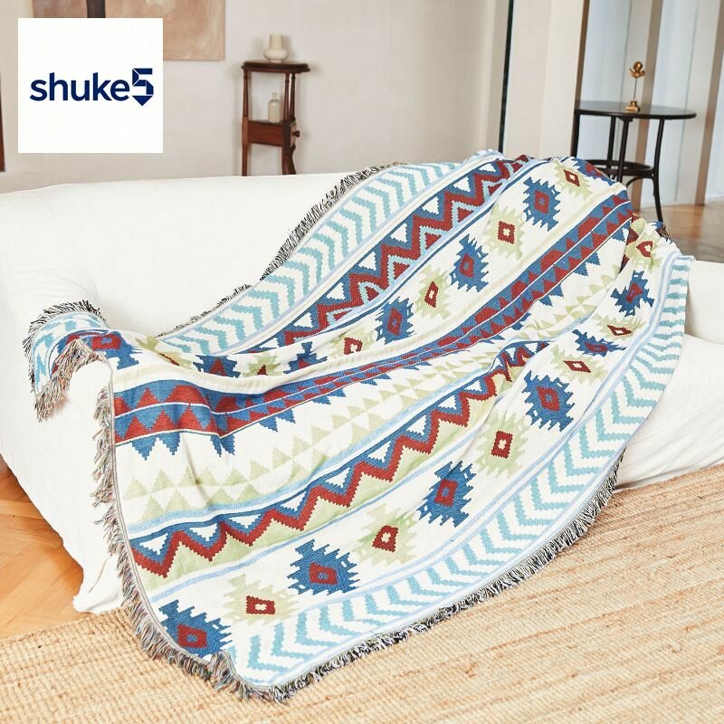 Плед жаккардовый blanket 04 , Шелковый софт, 160 см х 130 см
