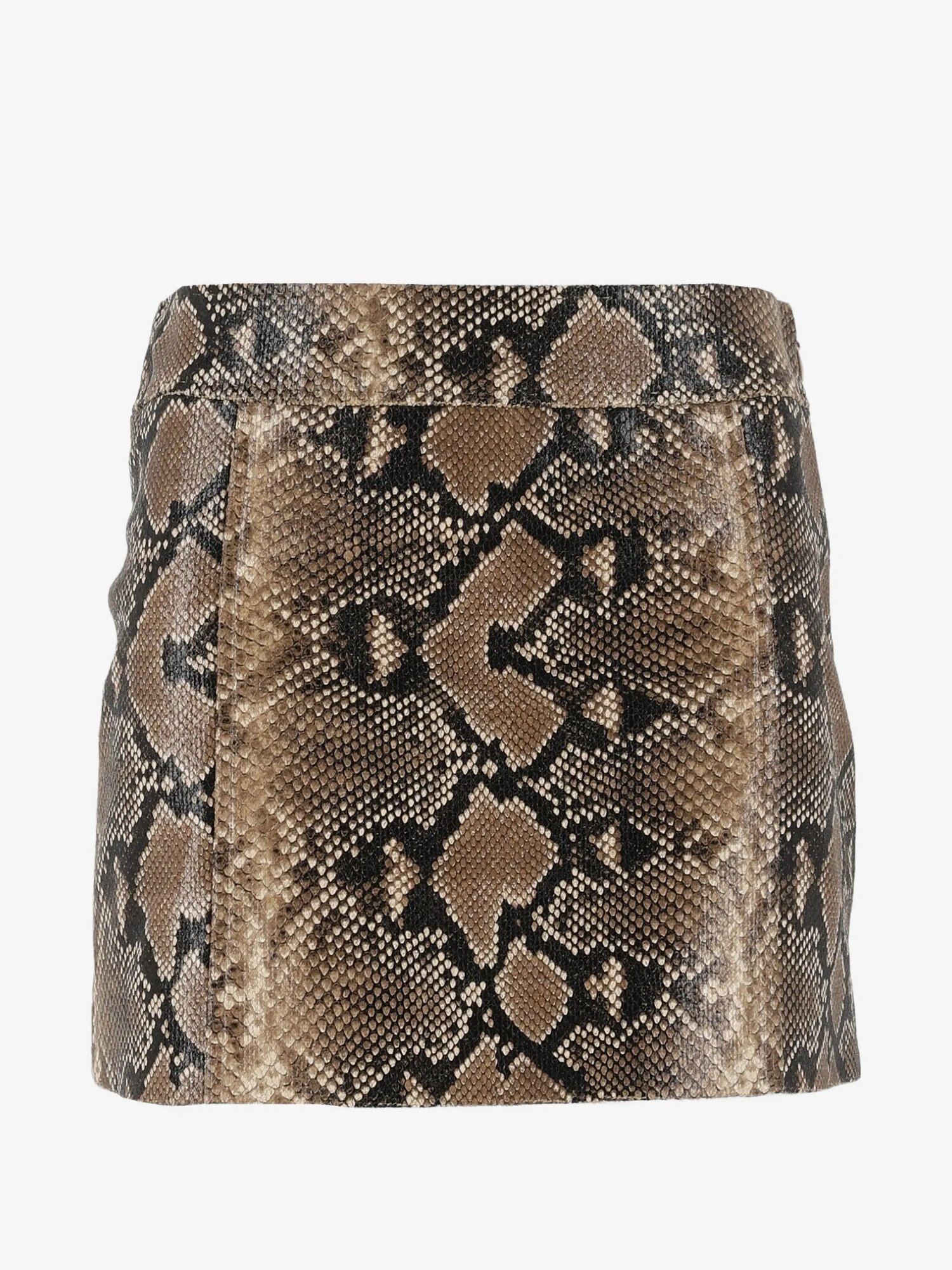 Юбка Ermanno Scervino Snake-print mini skirt