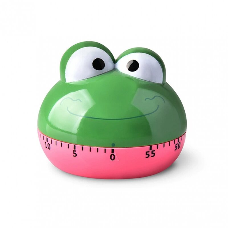 Механический магнитный таймер для кухни и варки яиц, модель Frog