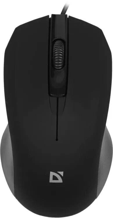 Мышь проводная Defender MM-310, оптическая, USB, 1000dpi, черный