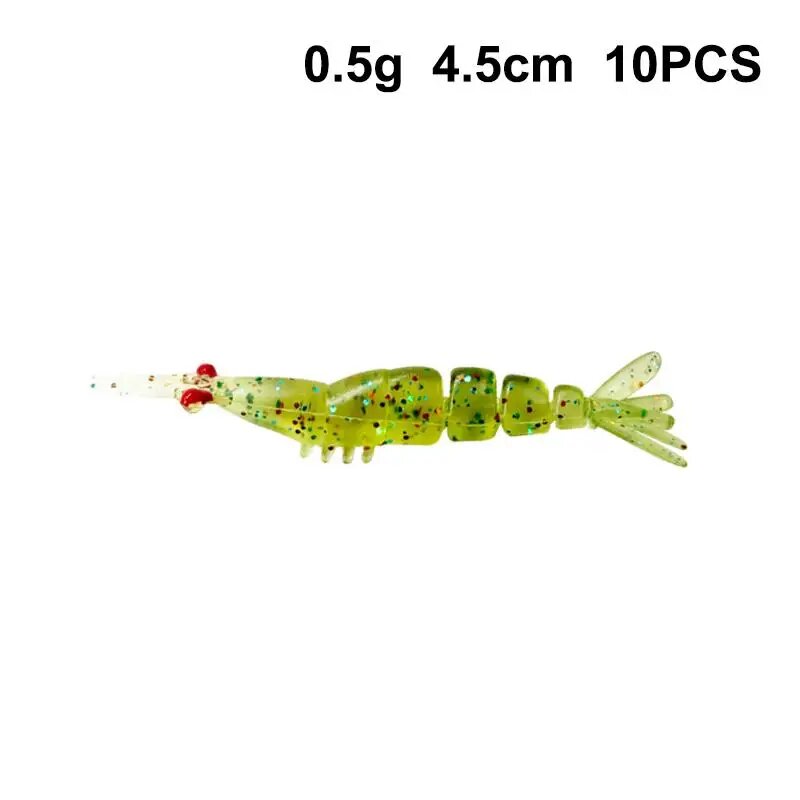 Набор мини-приманок Eelhoe для рыбалки 10 шт size1 F