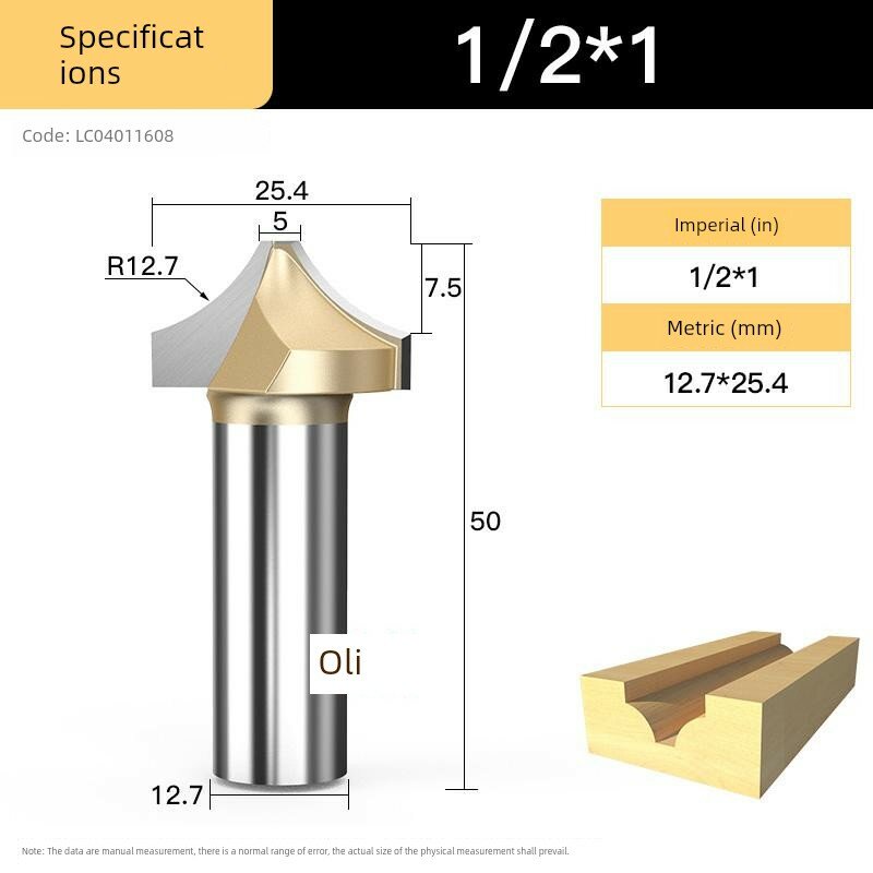 Профессиональная открытая стамеска для деревообработки 1/2" x 1" Одна штука для деревообработки и мебели