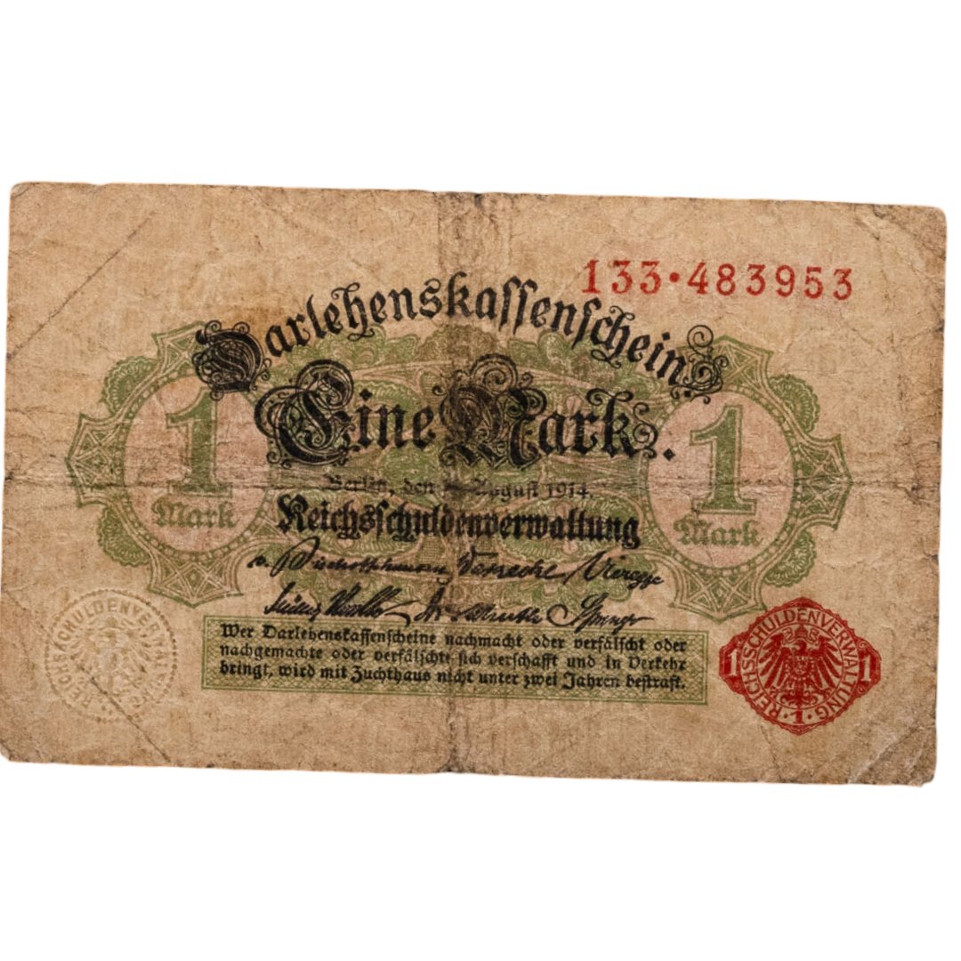 Германия 1 марка 1914