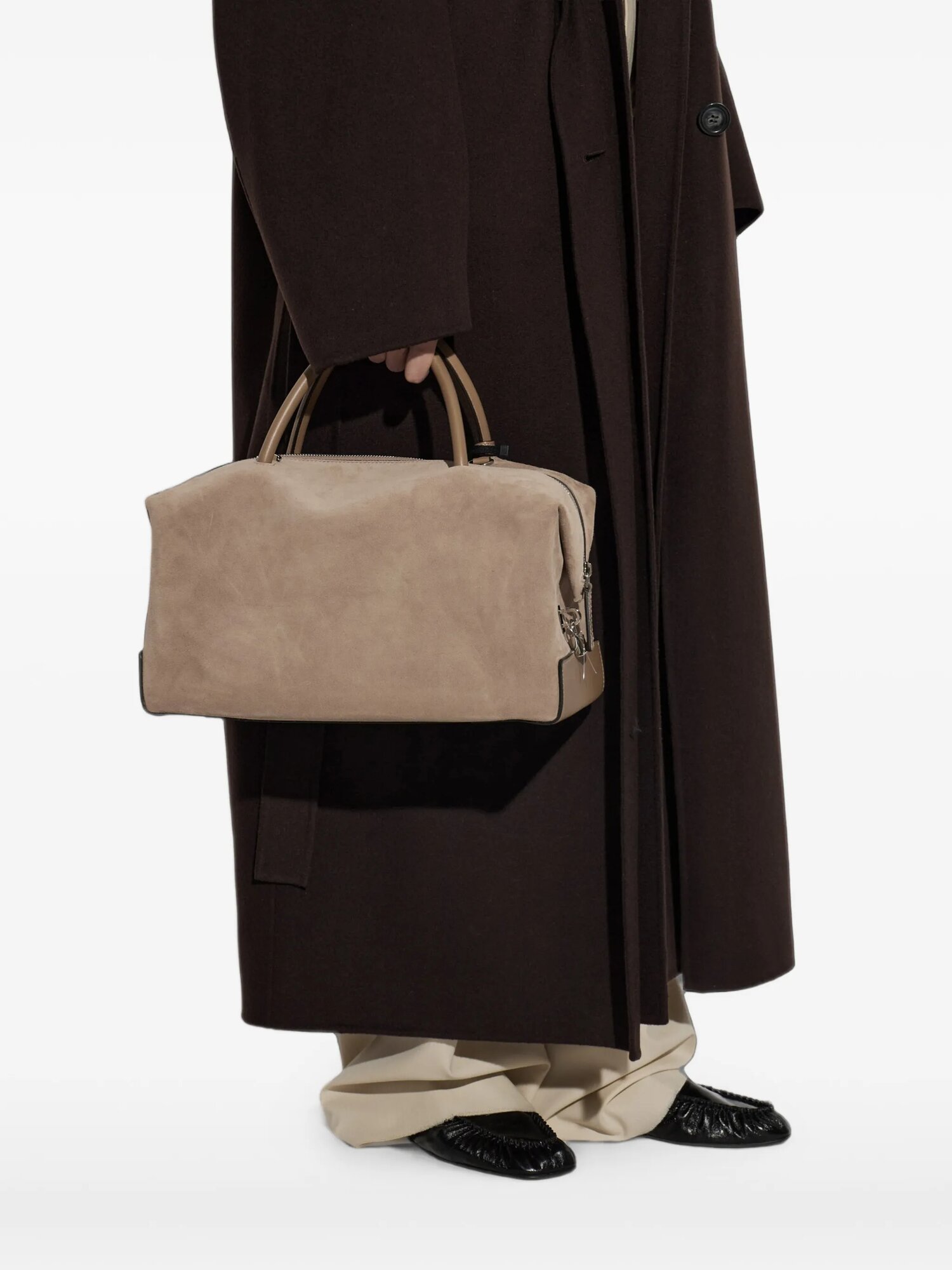 Сумка Max Mara Suede tote bag — фото 1