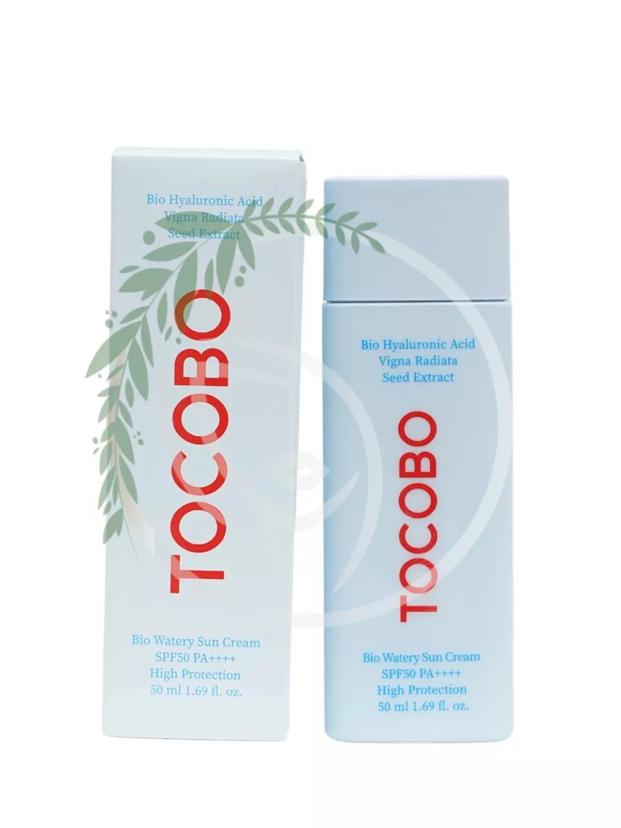 Солнцезащитный крем с увлажняющим эффектом Tocobo Bio Watery Sun Cream SPF50 PA++++ 50мл