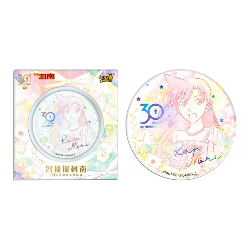 KAYOU MINGZHENTANKENAN 30th Памятный день Значок Аниме Игровые Марки