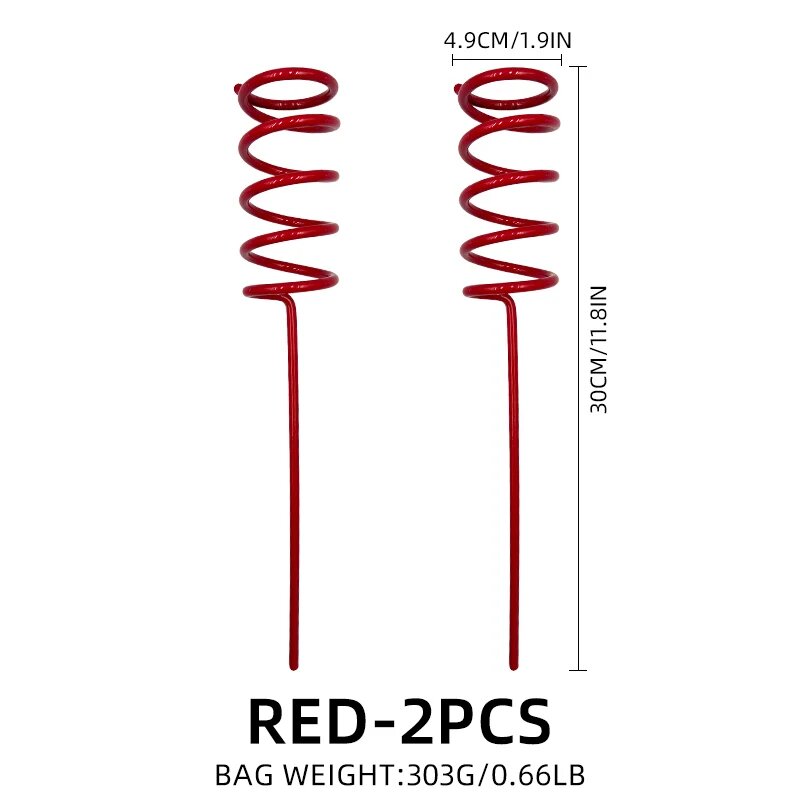 Держатели для удочек ShareShark, 2 шт. Red-2pcs