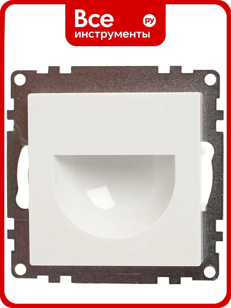 Механизм подсветки встраиваемой LED STEKKER 250В, 1W, 4000К, серия Катрин, белый, 50281