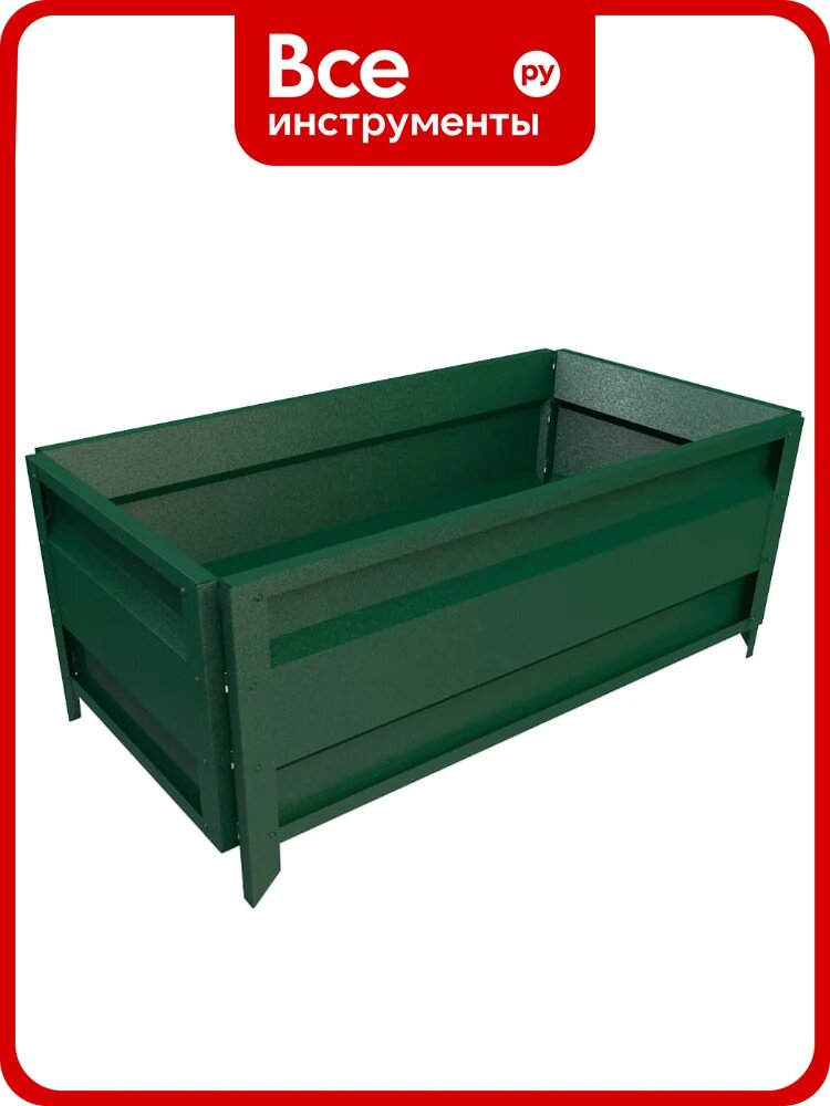 Сборная грядка Delta-Park GU 0.5х1 м, зеленая 30011_GU501Gr