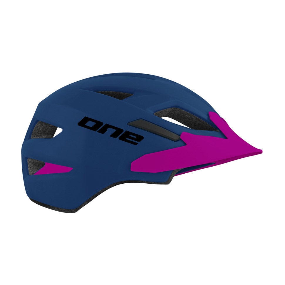 DECATHLON шлем One F.L.Y, niebiesko-fioletowy, 47-52 см