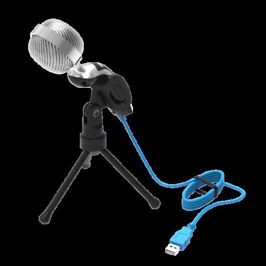 Микрофон проводной Ritmix RDM-127 USB, черный (RDM-127)