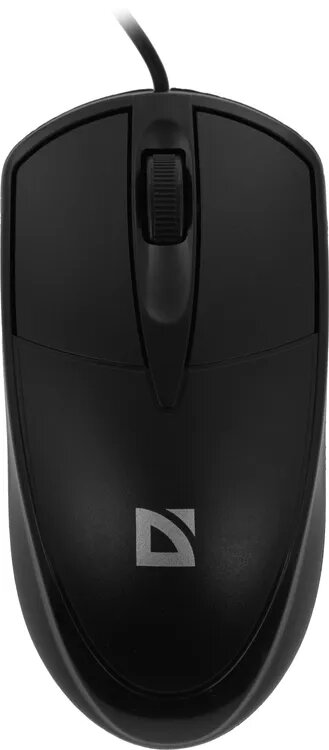 Мышь проводная Defender Trace MB-989, оптическая, USB, 1000dpi, черный