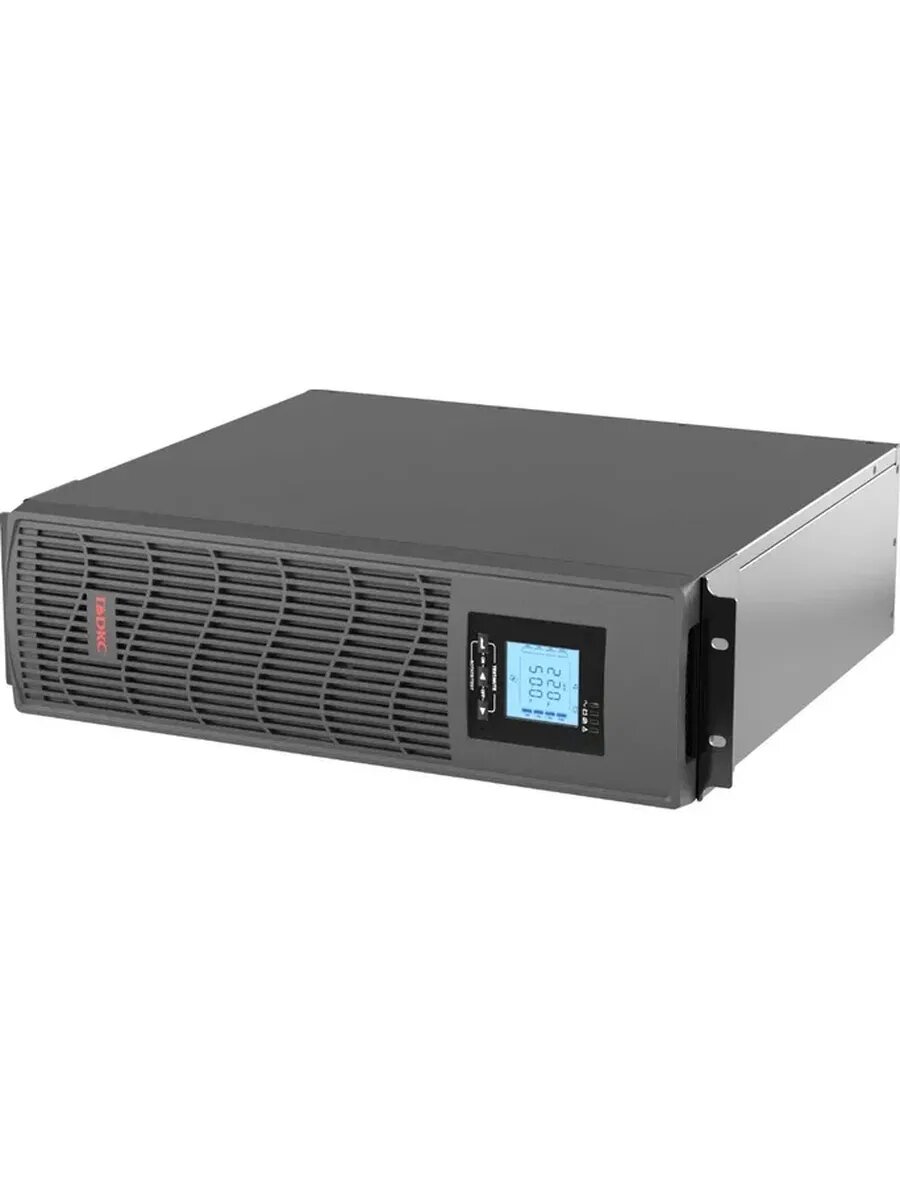 ИБП ДКС Info Rackmount Pro INFORPRO2000IN, 2000 ВА/1600 Вт, 6 x IEC C13, Line-interactive, черный
