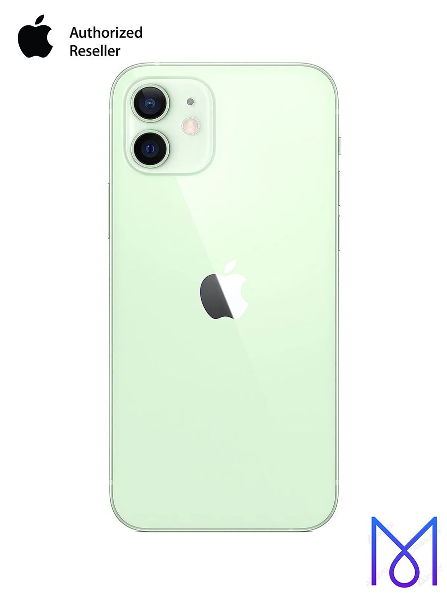 Apple Смартфон iPhone 12 mini, 5.4“, 2227mAh, nanoSIM+eSIM Global 4/128 ГБ, Nano-SIM, eSIM — фото 1