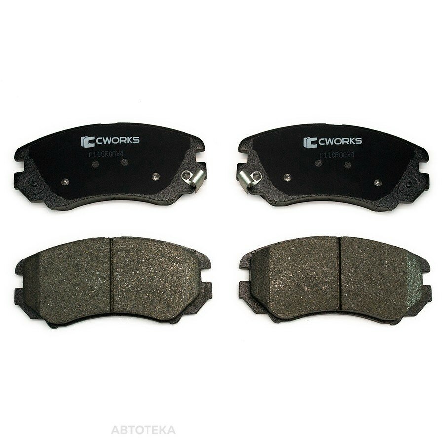 Колодки тормозные HYUNDAI/KIA ELANTRA/TUCSON/SPORTAGE 04- передн. CWORKS C11CR0034