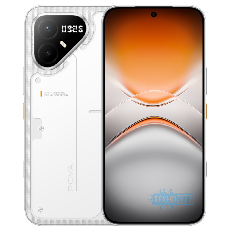 Смартфон Tecno POVA 8 Pro 5G 12/256Gb белый