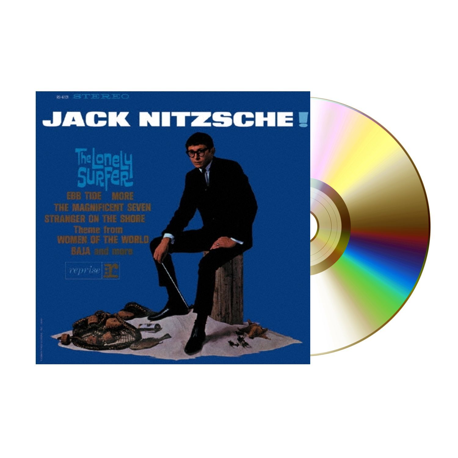 Музыка CD Jack Nitzsche - The Lonely Surfer, Stereo, SHM-CD, Paper Sleeve