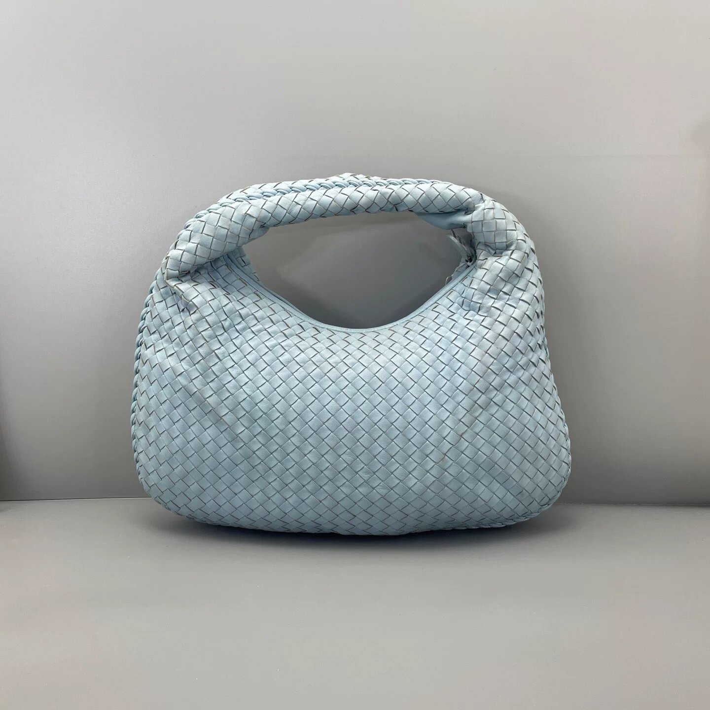 Сумка хобо Bottega Veneta Hobo, голубой — фото 1